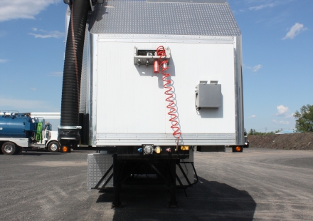Hydro Excavation Vacuum Trailer Designed for Cold Climate | BOREAS
